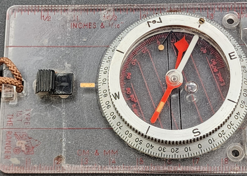 Vintage Silva Type 15T The Ranger Navigation Compass with Original Case ...