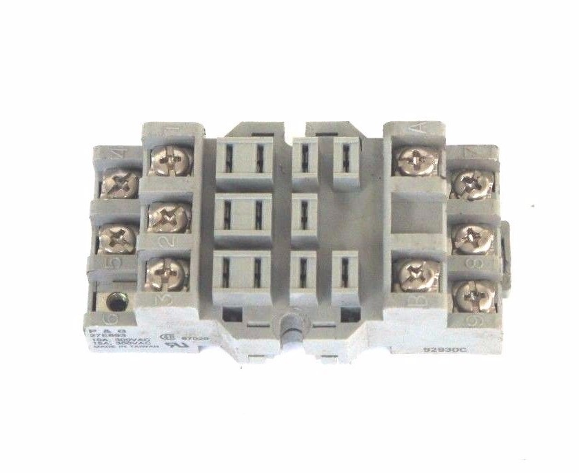 POTTER & BRUMFIELD 27E893 SOCKET RELAY BASE | eBay