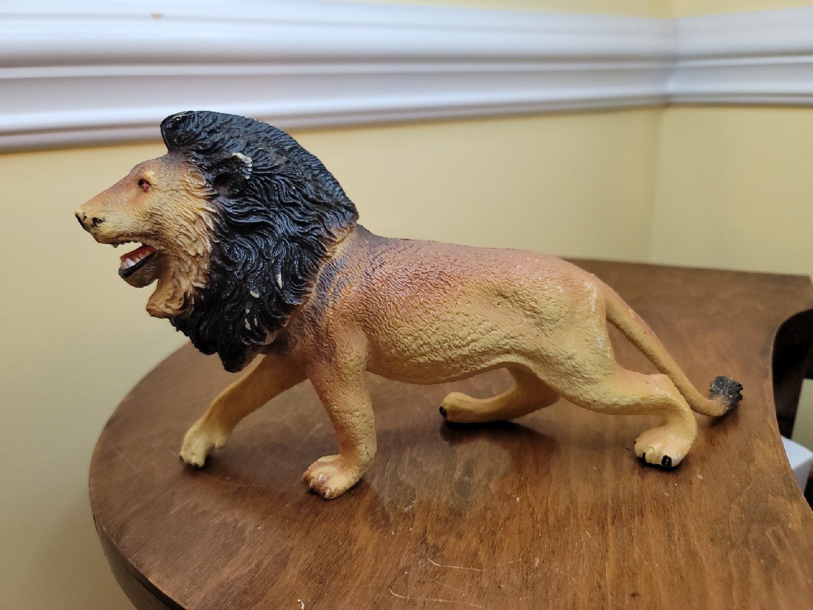 Ankyo Large Collectible Safari Style Lion PVC Hard Plastic Animal ...
