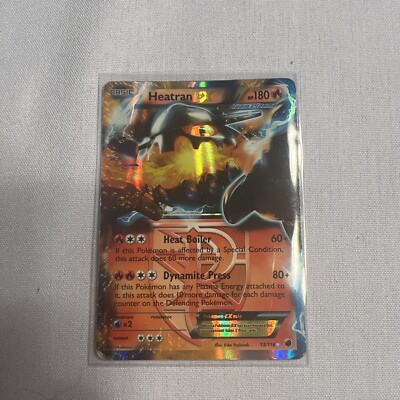 Pokémon TCG Heatran-EX Plasma Freeze 13/116 Holo Holo Rare EX | eBay