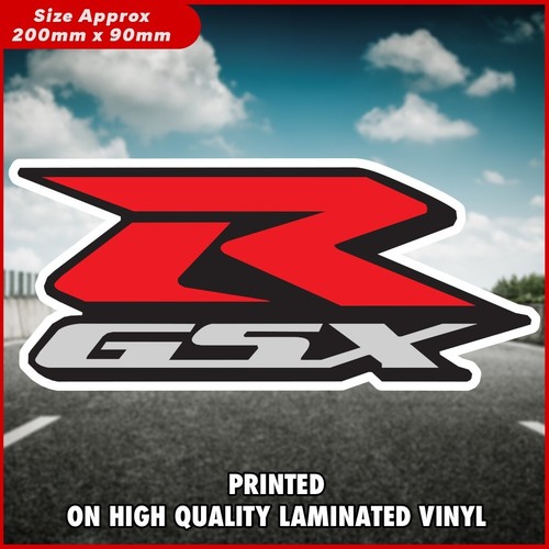Suzuki GSXR Sticker Decal Vinyl Sticker Waterproof Motorcycle Large ...
