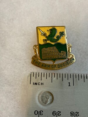 Authentic US Army 194th Armor Regiment DI DUI Unit Crest Insignia 7D | eBay