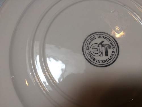 EIT English Ironstone Dickens Series Village Dinner Plates - Set of 4 ...