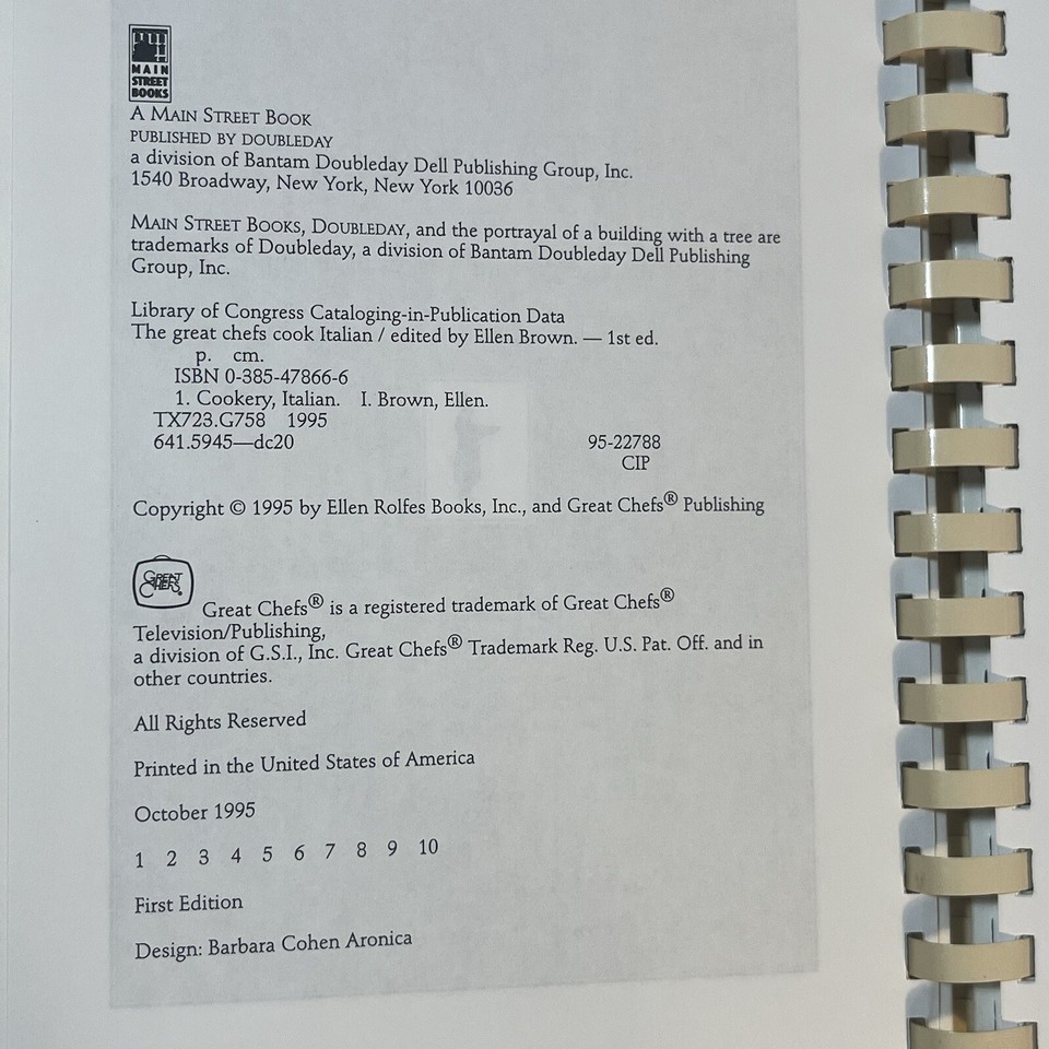 Lot Of 9 Italian Cookbooks Italy Al Dente Risotto Casserole Cooking ...