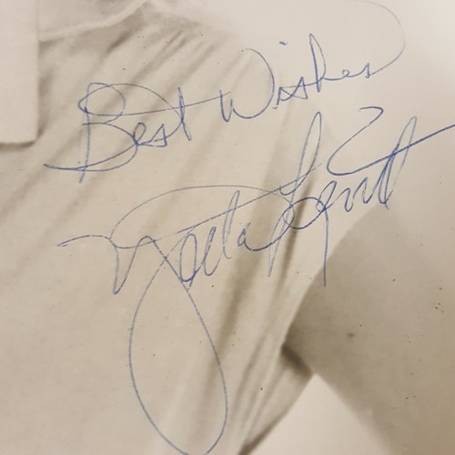 Yetta Levitt Movie Actress Bill Tush Show Original Autographed ...