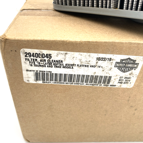 oem Harley 29400045 Air Cleaner Filter Replacement 14-17 Touring ...