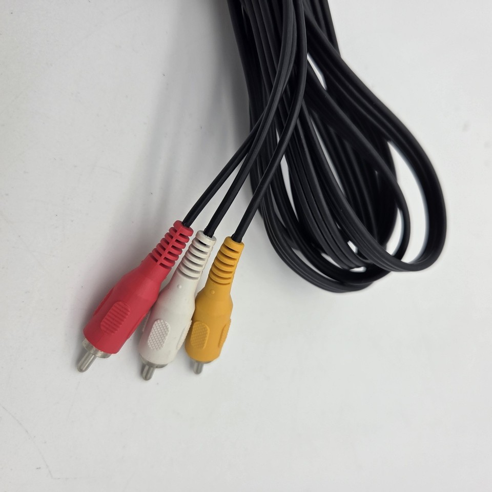 Genuine OEM Original Sony PlayStation PS1/PS2 AV Audio Video Cable RCA ...