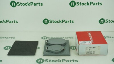PERFECT-LINE WR74-81C 2 GANG CVR FOR SWITCH AND RECEPT NSFB | eBay