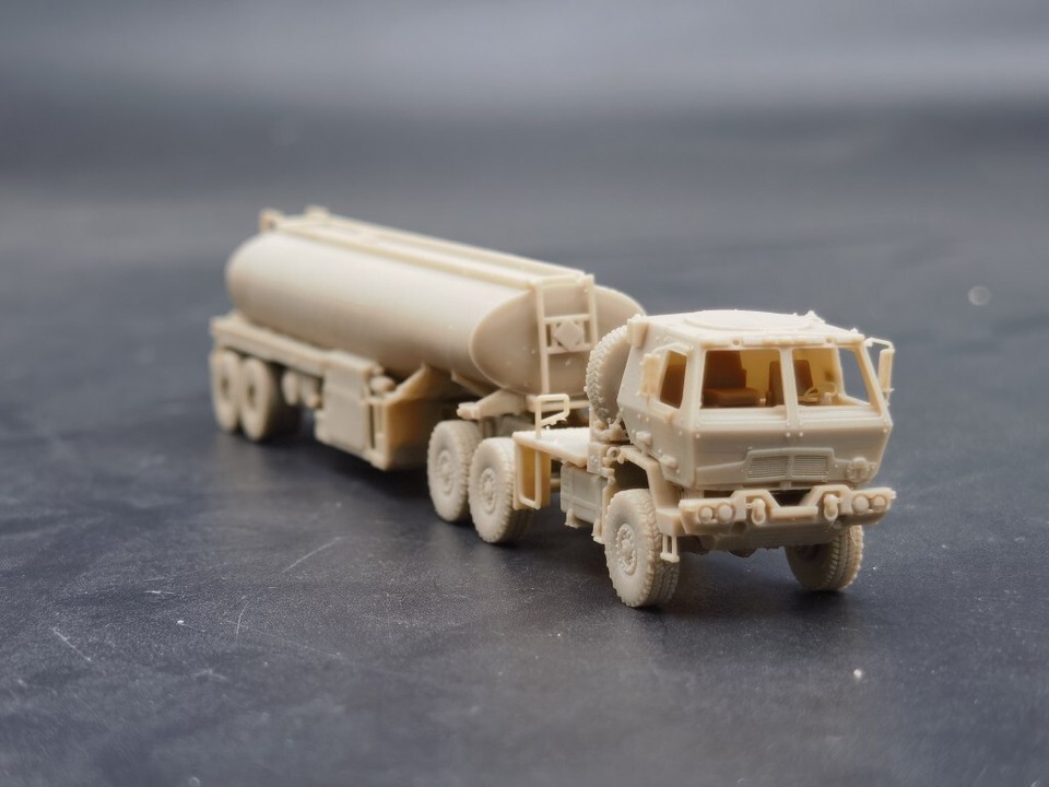 3D Printed 1/72 /144 /87 Resin USS Army M1088 OIL TANK TRUCK Model kit ...