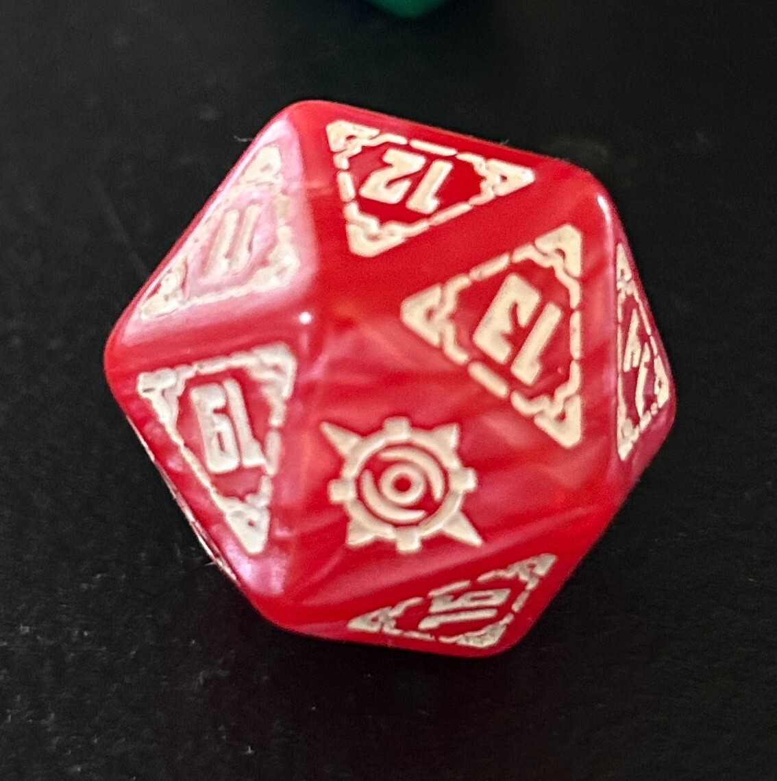 Spindown Dice D20 The Lost Caverns of Ixalan MTG Red and White Oversize ...