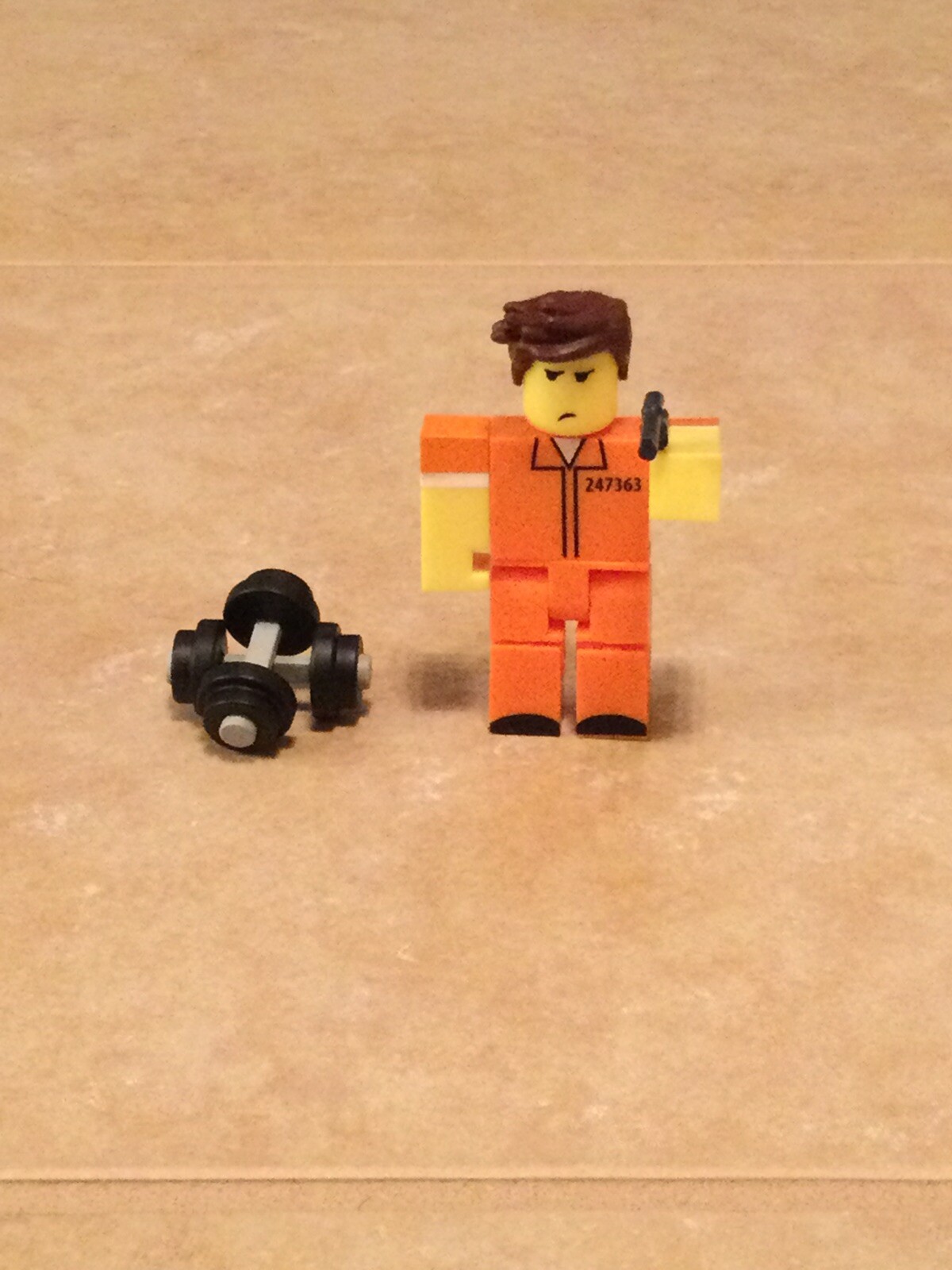 Roblox Series 2 Prison Life: Inmate Figure. Gently Used. No Code | eBay