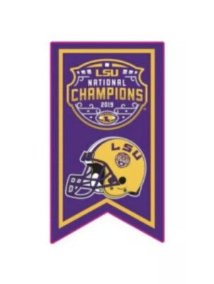 LSU Tigers Pins Louisiana State University Pins 2019 Champion College ...