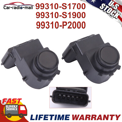 2PCS Parking Sensor 99310-S1700 99310-S1900 99310-P2000 For KIA Hyundai ...