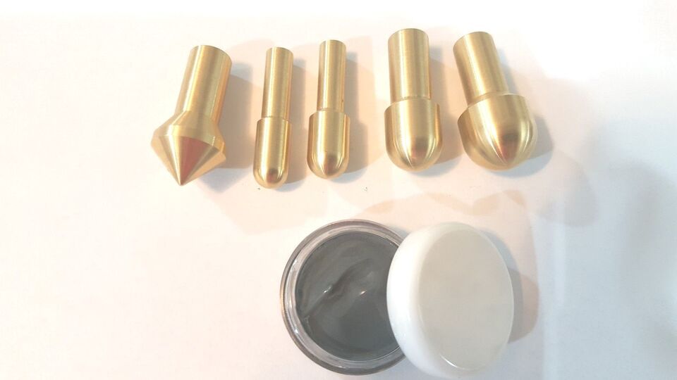 Gunsmith Tools 5 Brass Muzzle Laps-Rifle Or Pistol Crowning Kit ...
