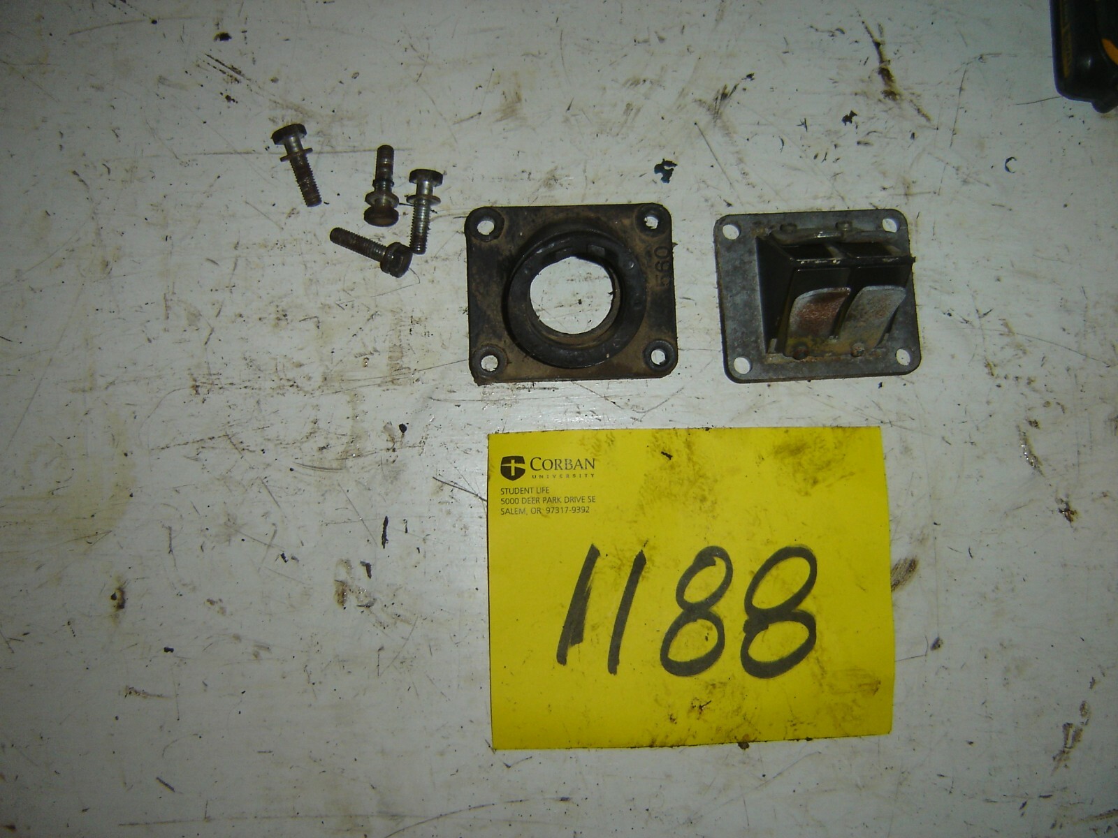 YAMAHA RT100 RT 100 INTAKE MANIFOLD AND REED VALVE | eBay