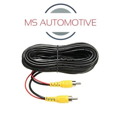 REVERSING REVERSE CAMERA CABLE RCA 6M UNIVERSAL LEAD | eBay UK