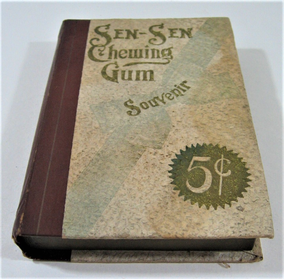 Vintage Sen Sen Chewing Gum Souvenir Edition Book Style Box 1906 Food ...