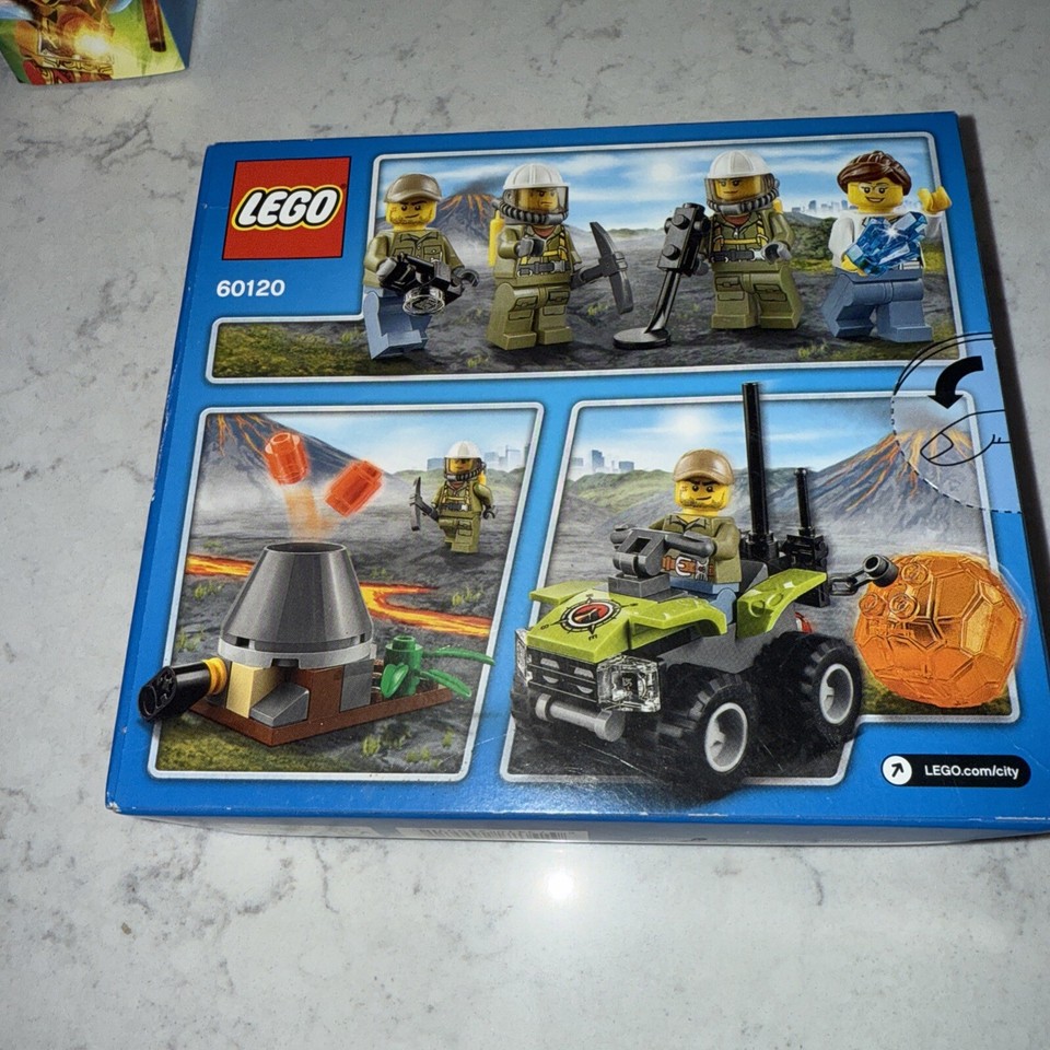 LEGO CITY: Volcano Starter Set (60120) New in Sealed Box 673419249911 ...