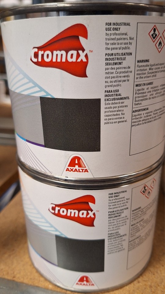 Axalta, Cromax, Master Tint, 808J, Graphite Black, 1 Pint (16 Ounces ...