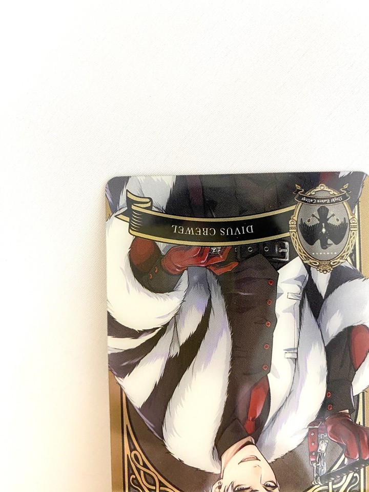 Disney Twisted Wonderland Divius Crewel Trading Card TCG Bandai Namco ...