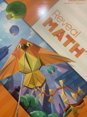 Reveal Math grade 3 Volume 1 Teacher’s Edition | eBay