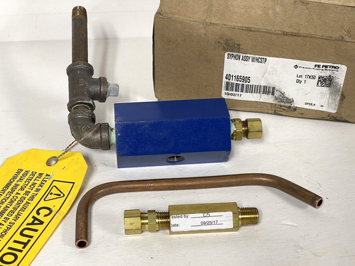 FRANKLIN FUELING SYSTEMS 401165905 SYPHON BLOCK JET SYSTEM ASSY W ...