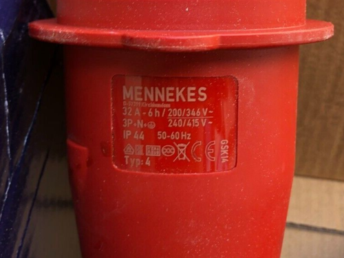 32A CeKon/Stecker 32-6h 220V/380 CEE 62879 | eBay.de