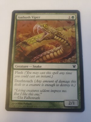 MTG Ambush Viper Innistrad 169/264 Regular Common | eBay