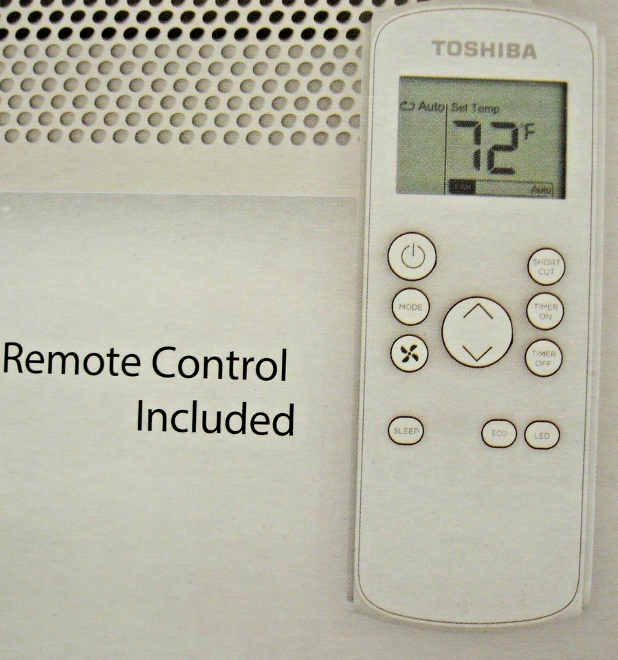 Toshiba 6,000 BTU 115V Window Air Conditioner with Wi-Fi & Remote ...