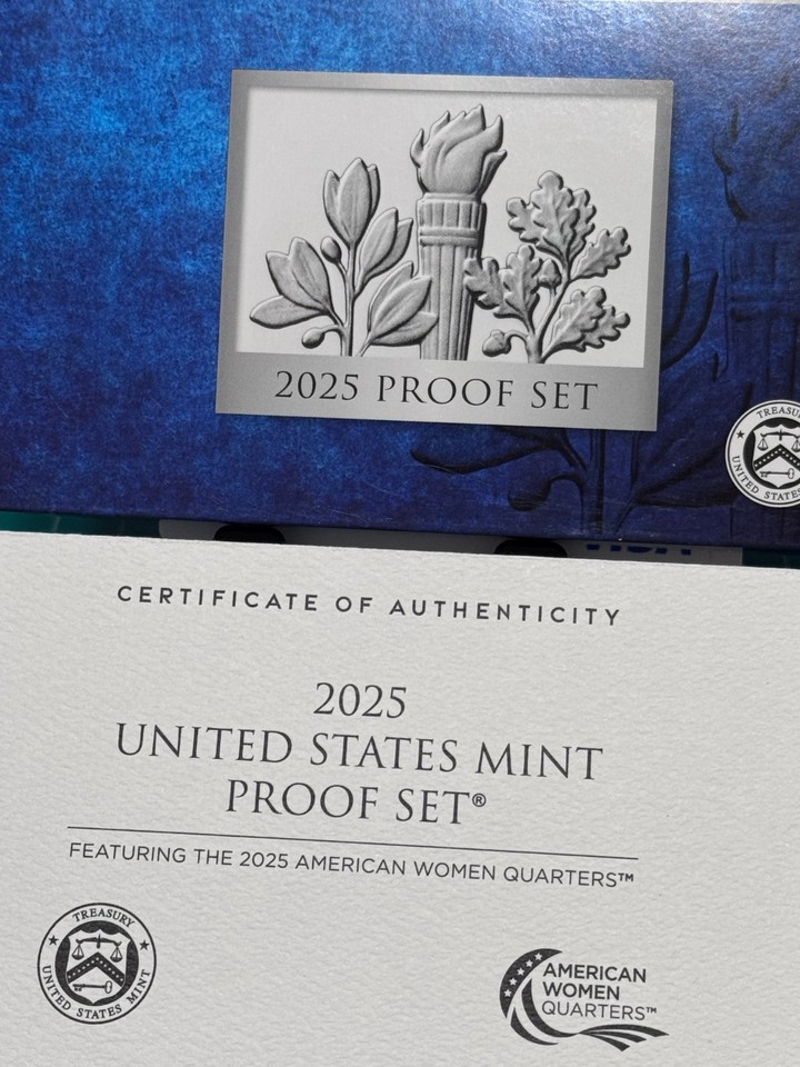 2025 S PROOF SET ORIGINAL BOX AND COA ITS A 10 COINS CLAD SET* | eBay