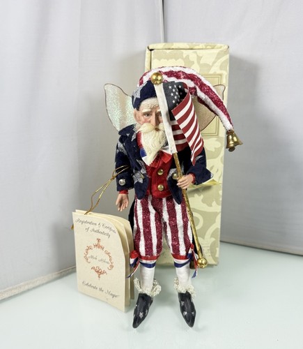 Vintage Mark Roberts “Uncle Sam Fairy” 51-46322 Limited #646 of 7500 w ...