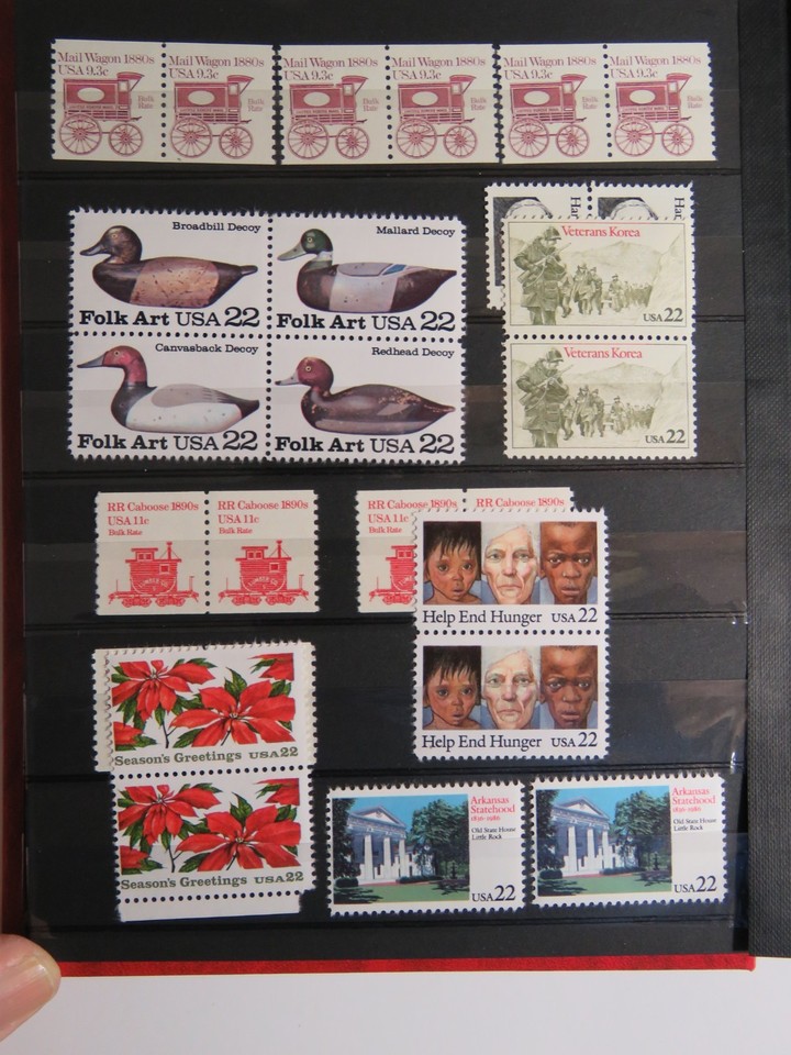 Stamp Book with 375 (non-cancelled) U.S.A. Stamps *See Description | eBay