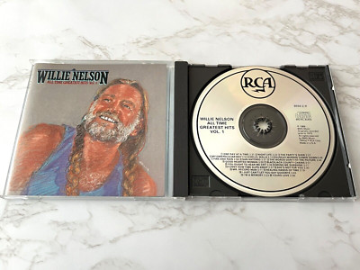 Willie Nelson All Time Greatest Hits Vol. 1 CD ORIGINAL DISCTRONICS ...
