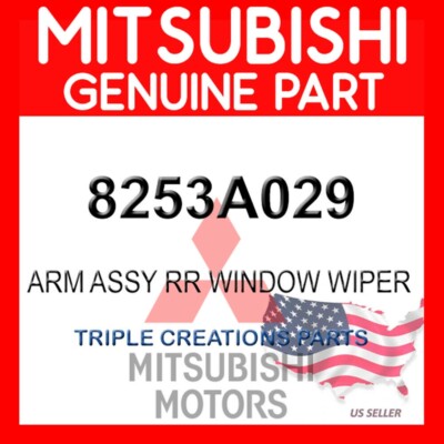 Genuine Mitsubishi Outlander Sport Outlander RR Rear Window Wiper Arm ...
