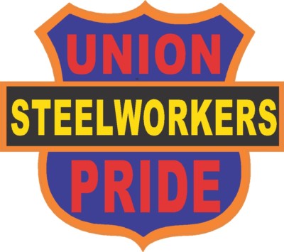 Steelworkers union pride on shield sticker, CSW-3 | eBay
