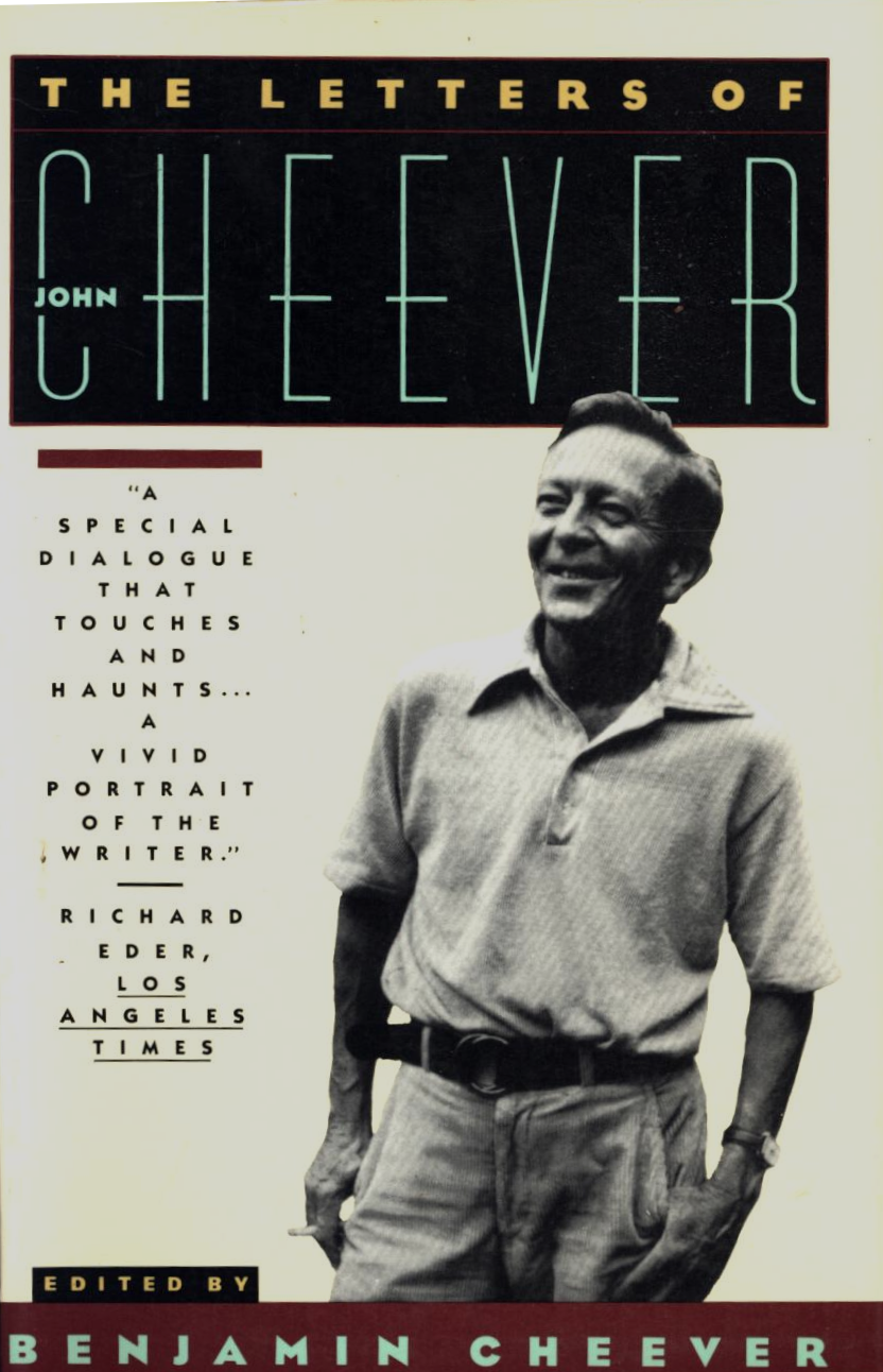 BENJAMIN CHEEVER THE LETTERS OF JOHN CHEEVER | eBay