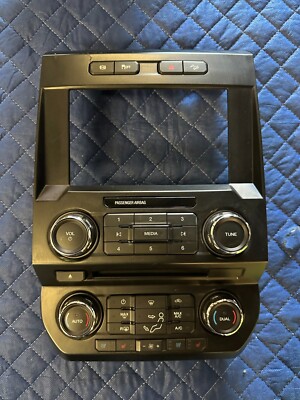 2017-2019 FORD F250 F350 F450 RADIO SURROUND DASH BEZEL HVAC CONTROL ...