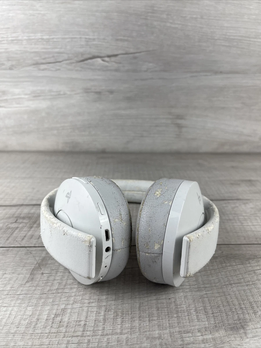 Playstation Headset White Gold