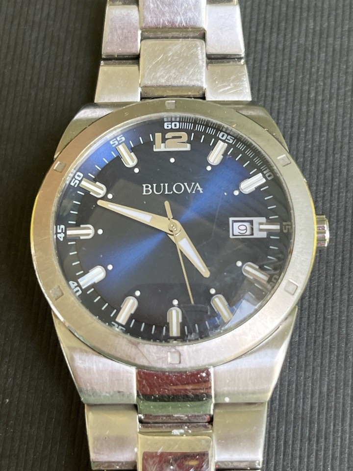 Bulova Sutton Blue Men's Watch - 96B220 | eBay