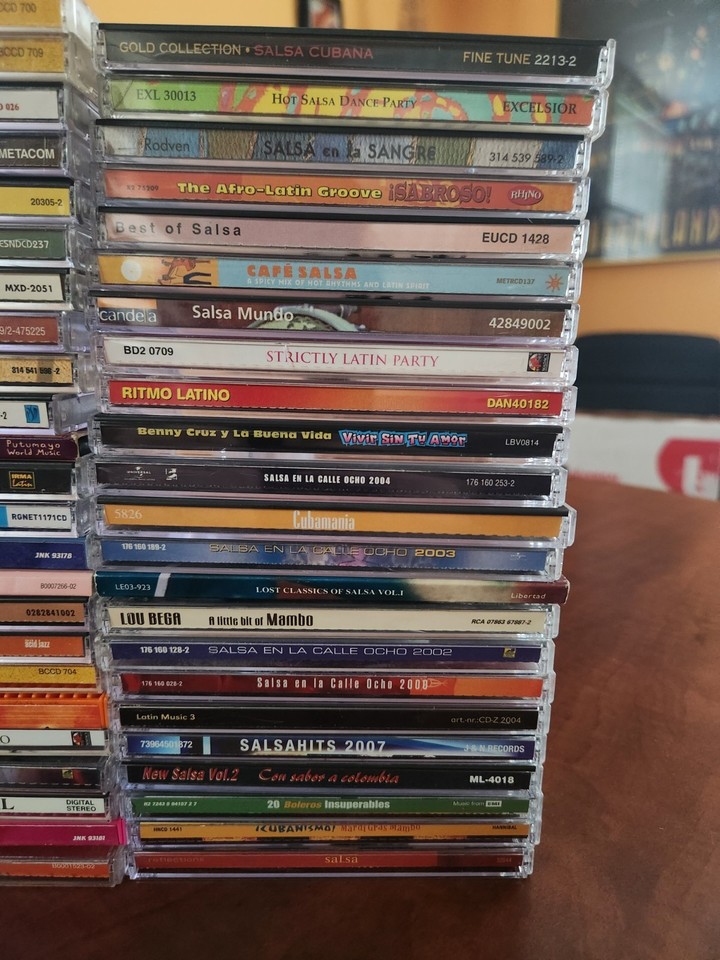 Lot of 47 Latin Salsa Samba CDs Mixed Lot Salsa/Brazilian/Merengue ...