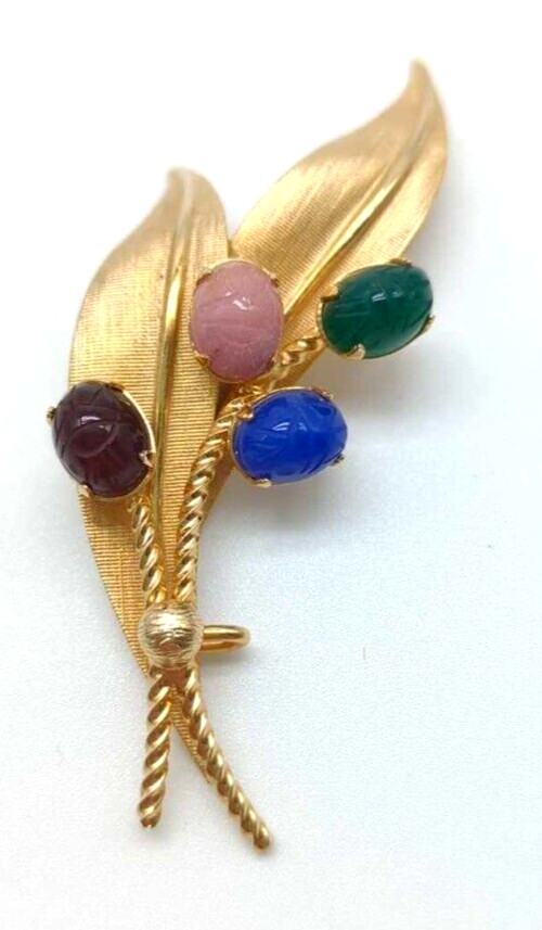 Vintage 1940s Signed 12k Gold Filled Signed ART Co. S… - Gem