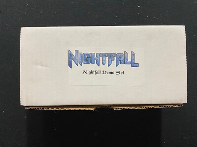 Nightfall Card Game Horror Card Game Demo Set Factory New Sealed | eBay