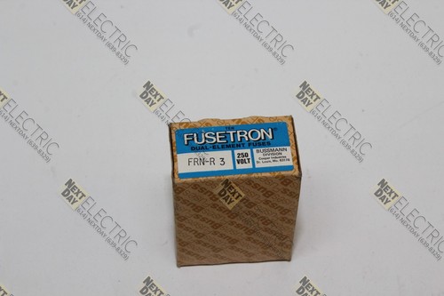 Bussmann, FRN-R-3, Fusetron 3a 3 Amp Fuse RK5 250v Time Delay Current ...