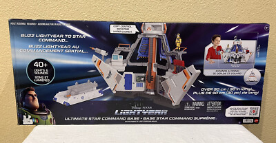 Disney Pixar Lightyear Ultimate Star Command Base Interactive Playset ...