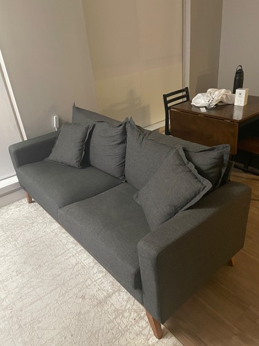 Atwater Living Merrill Linen Pillowback Sofa | eBay