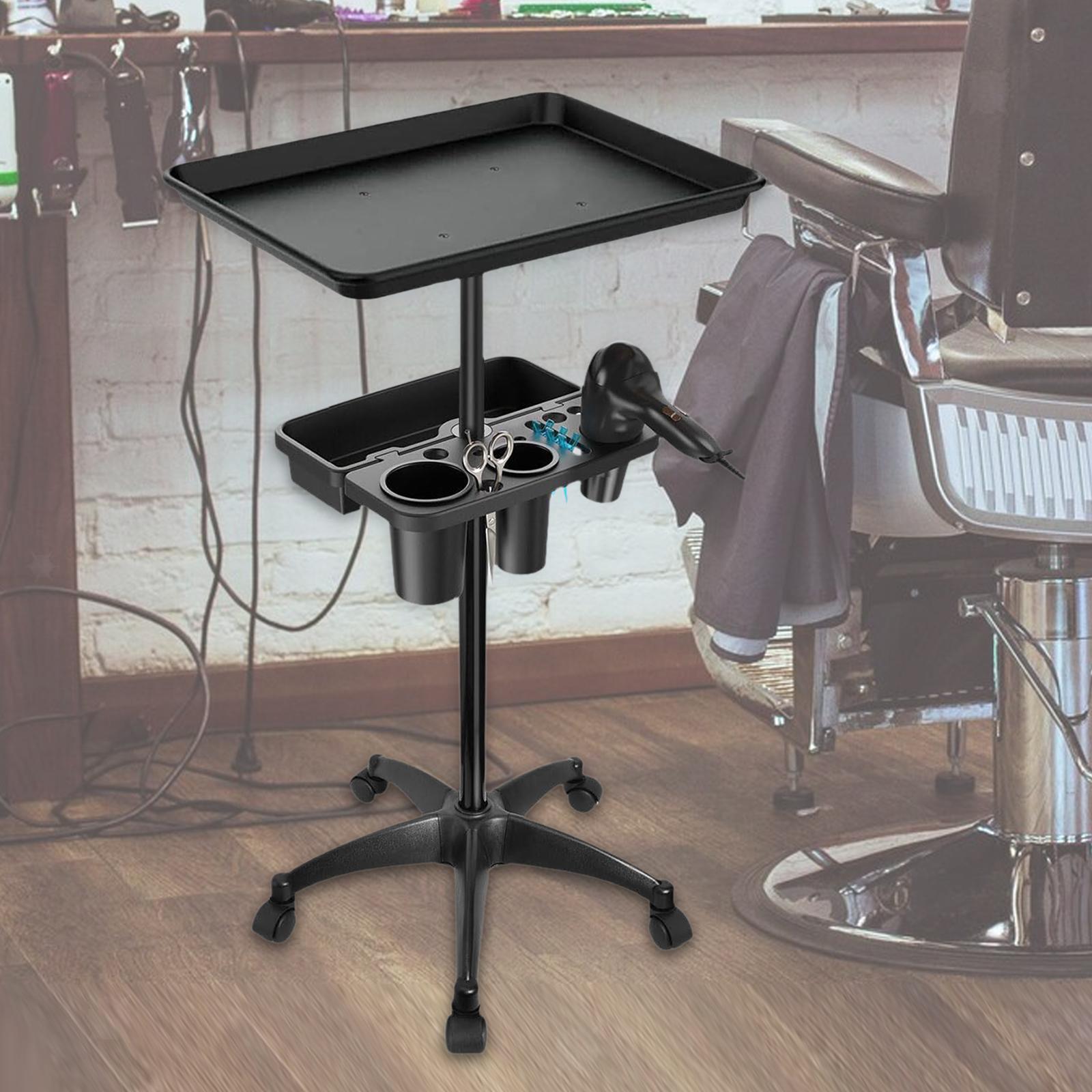 Rolling Salon Tray Cart Hairdressing Cart Tool Hairstylist Cart for ...
