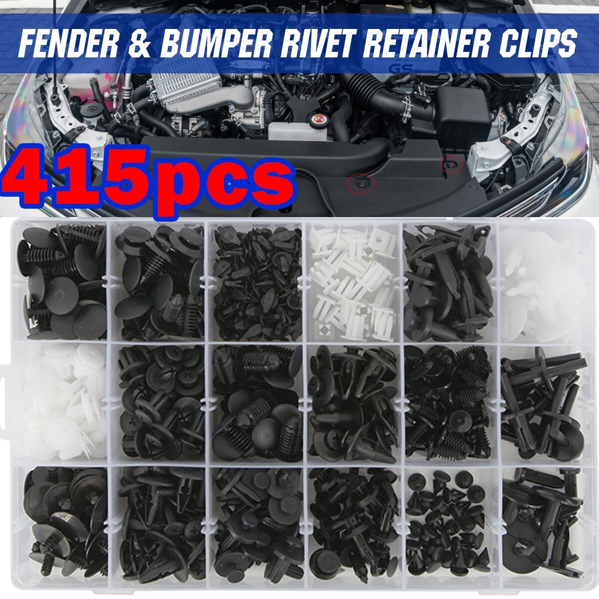 Ford Escape Rear Trim Clip Car Retainer Panel Bumper Fastener Kit ...