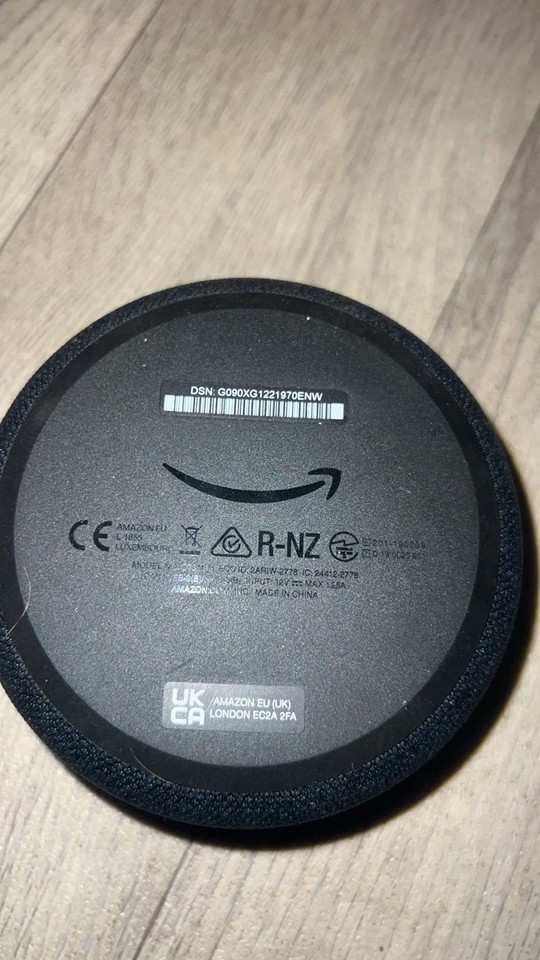 Amazon Echo Dot 3rd Generation Smart Speaker, Alexa, C78MP8 Unit Only | eBay UK