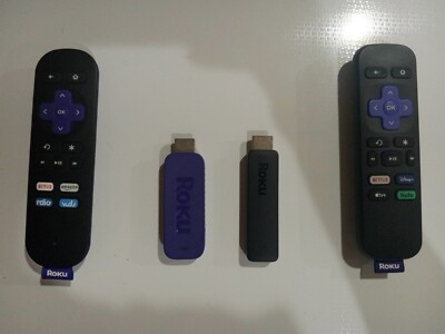 Roku Streaming Stick 4K Device 4K HDR Dolby Vision AND Roku Express ...