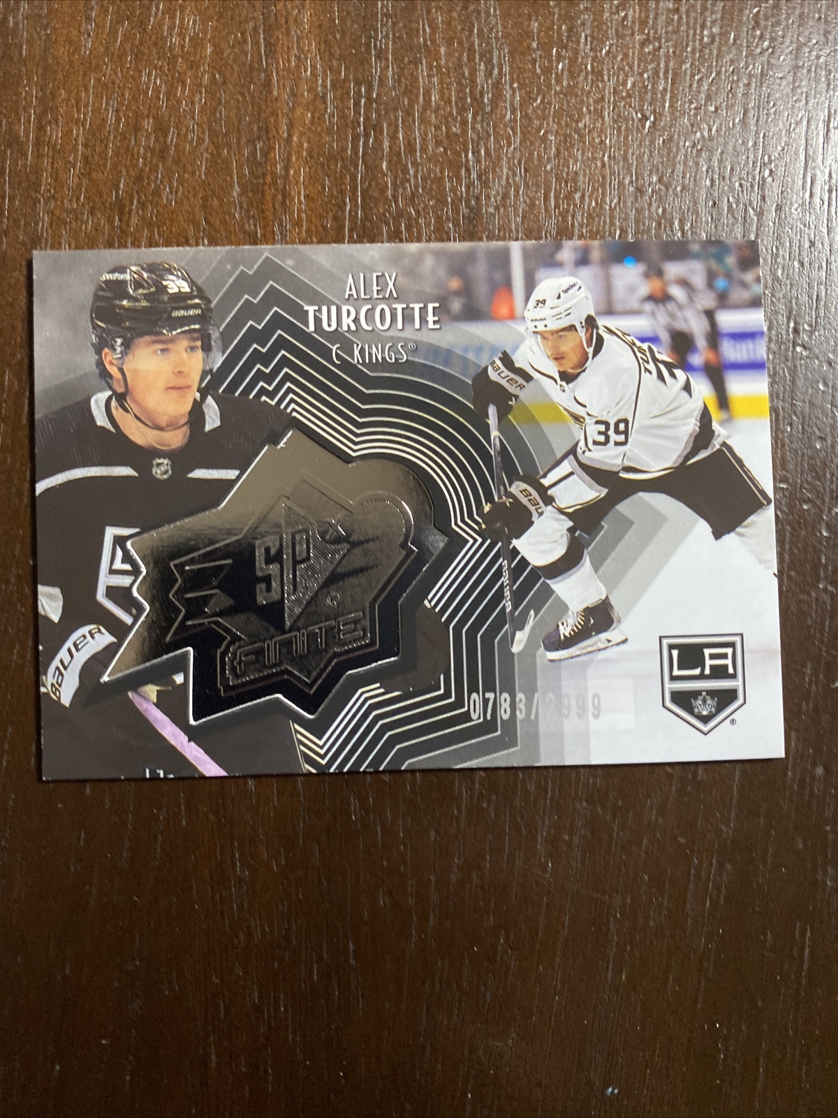 Alex Turcotte Upper Deck SPx Finite Numbered /2999 Rookie Card 2021-2022 #SF24 | eBay